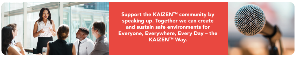 Speak Up Platform - Kaizen Institute
