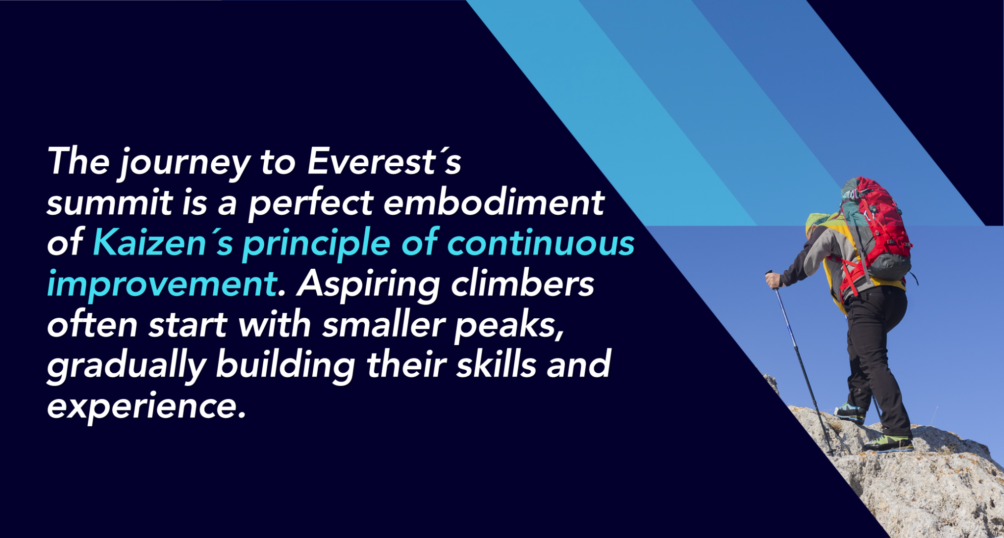 Scaling New Heights: Kaizen Energy Philosophy | KAIZEN™