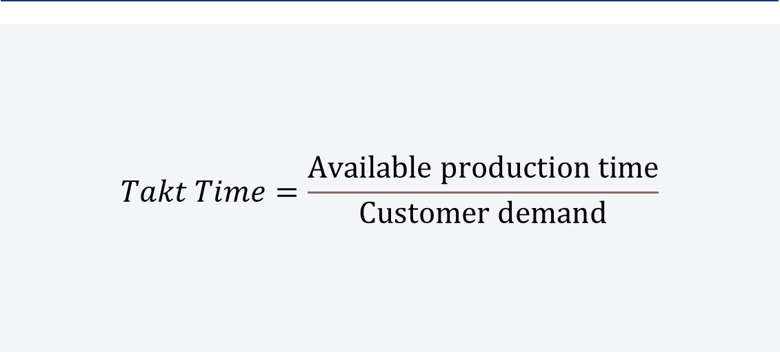 Takt Time: Aligning Production with Demand | KAIZEN™ Article