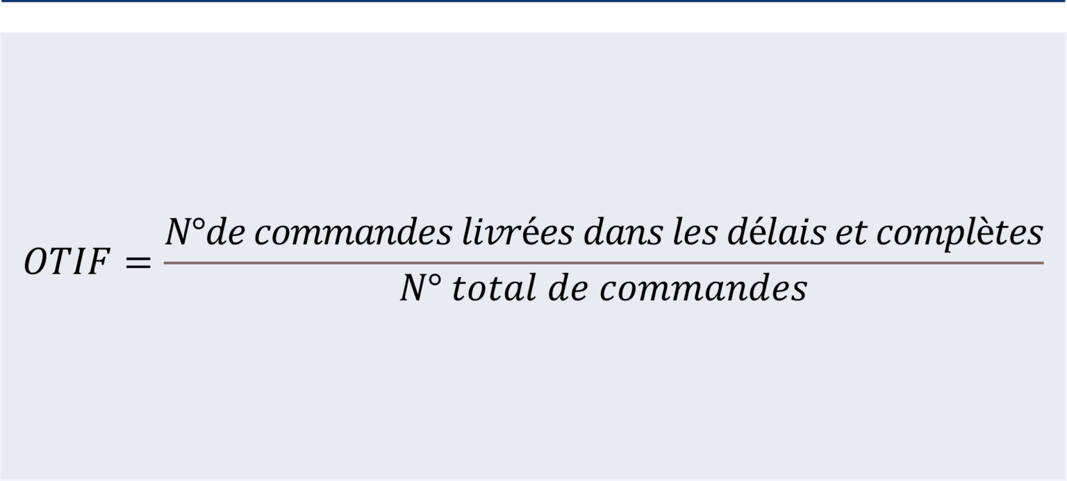 OTIF: indicateur de la chaîne d'approvisionnement | KAIZEN™